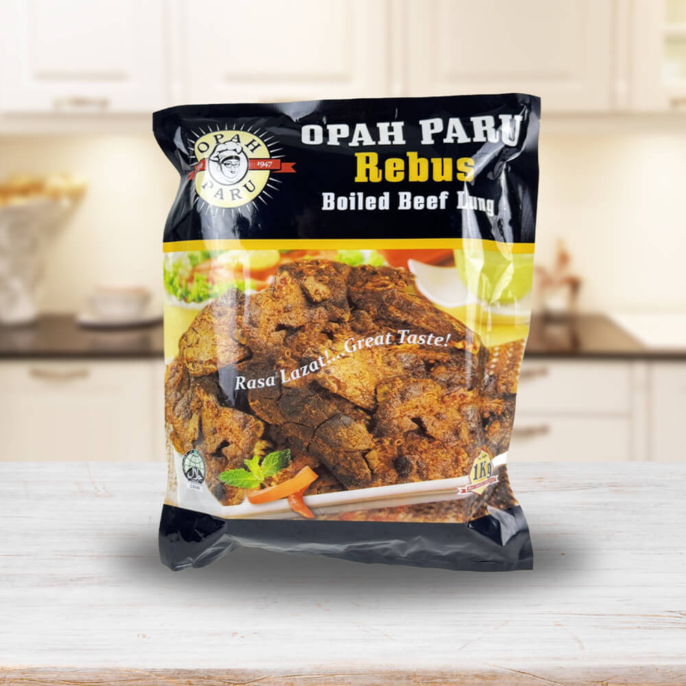 Paru Rebus / Boiled Beef Lungs (1kg) – Opah Satay