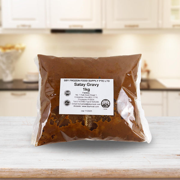 Extra Satay Gravy (1kg) – Opah Satay