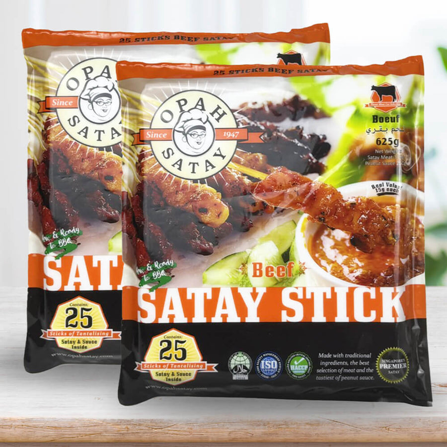 Buy Raw & Grilled Satay Online in Singapore | Opah Satay